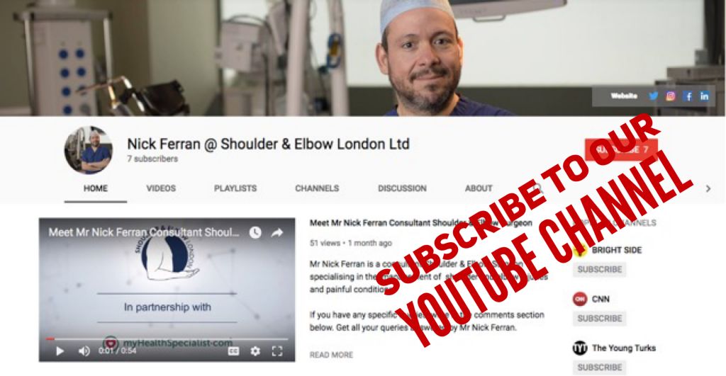 London Shoulder Surgeon | London Elbow Surgeon - | Nick Ferran @ Shoulder & Elbow London Ltd ...